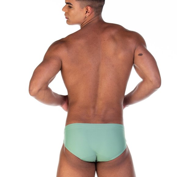 Gigio | Swim | Gigo Traditional Green Swim Brief | Poshmark